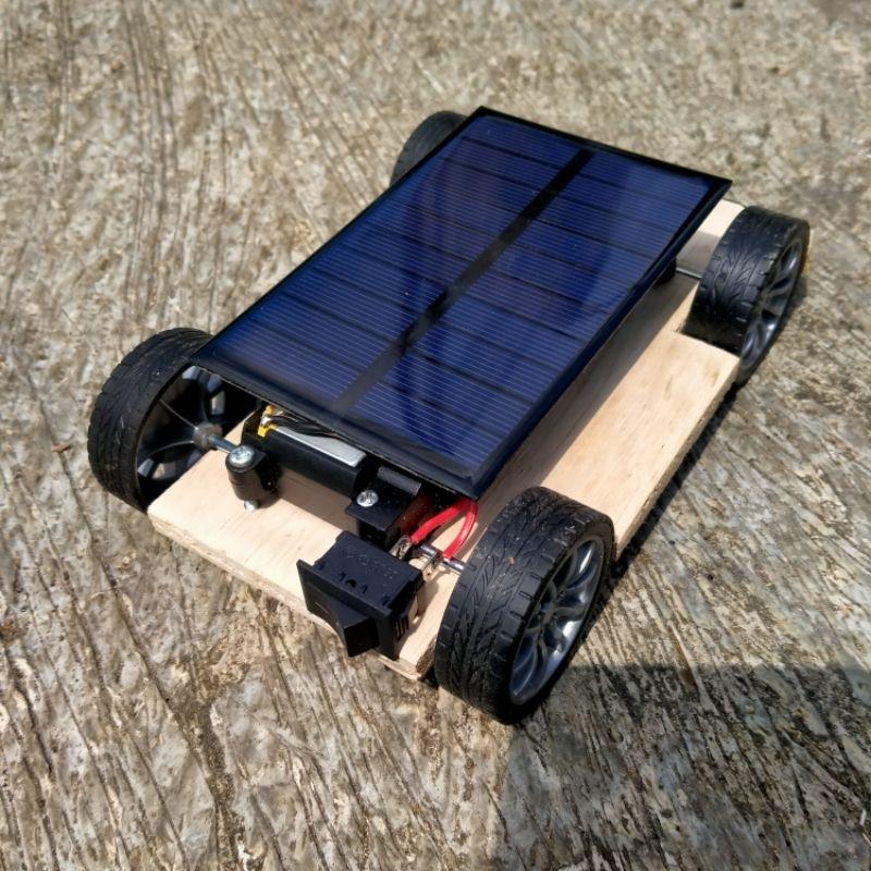 PAKET DIY LENGKAP Mobil Mainan untuk Perakitan Mobil Panel Surya DC 5 ...