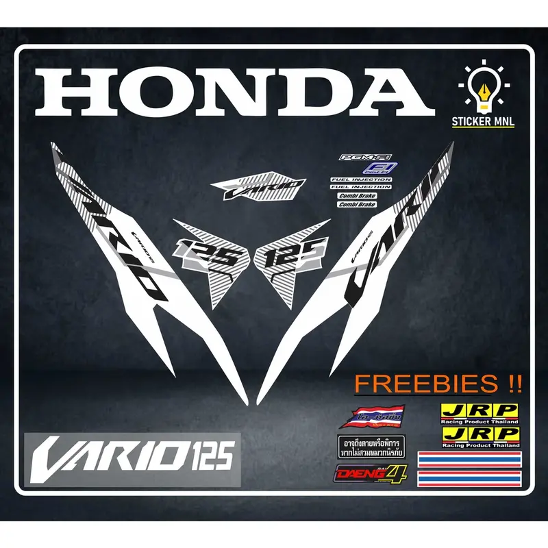 CLICK 125 VARIO DECALS V2 - TikTok Shop Philippines