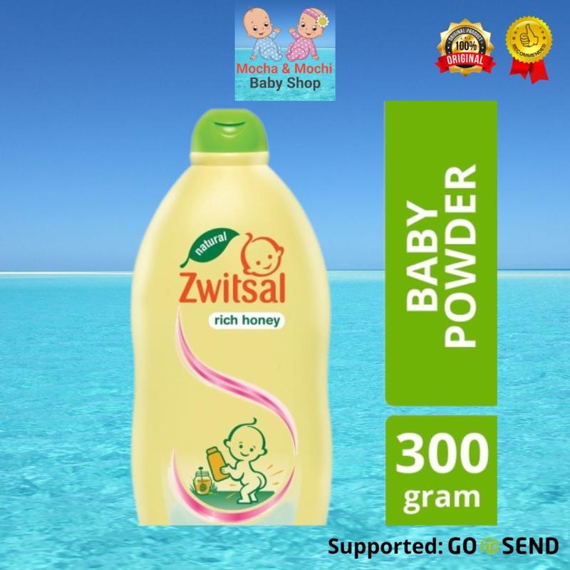 Zwitsal Baby Powder Rich Honey 300 gr Bedak BayI - Shop | Tokopedia
