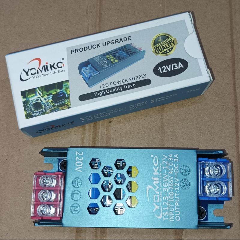 Promo Travo Led 12Volt YOMIKO 3A 5A 10A 16A 20A 30A Power Supply CCTV ...