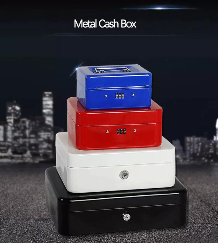 《6 inch cash box》SAFETY CASH BOX,METAL SAFETY CASH BOX,SECURITY ...