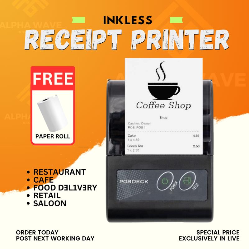 POSDECK 58mm Bluetooth Thermal Receipt Printer Murah Thermal - TikTok ...