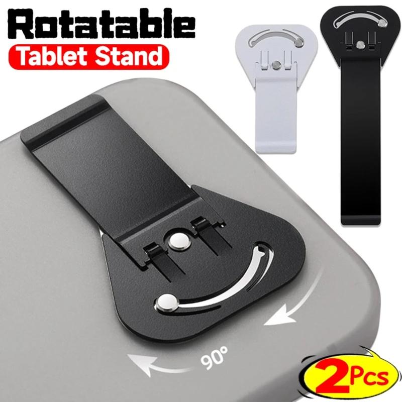 Foldable Tablet Riser 360° Rotating Tablet Stand Holder Desktop ...