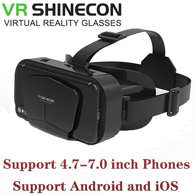 Virtual Reality VR Box, SHINECON, 3D Glasses Headset, For Smartphone 4. ...