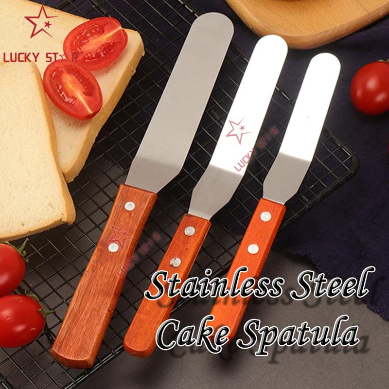 Baking Cake Spatula Stainless Steel Offset Cake Spatula with - TikTok ...