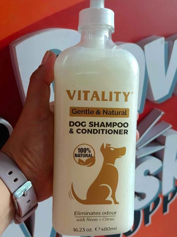 Vitality Gentle & Natural Dog Shampoo & Conditioner 480ml - TikTok Shop Philippines