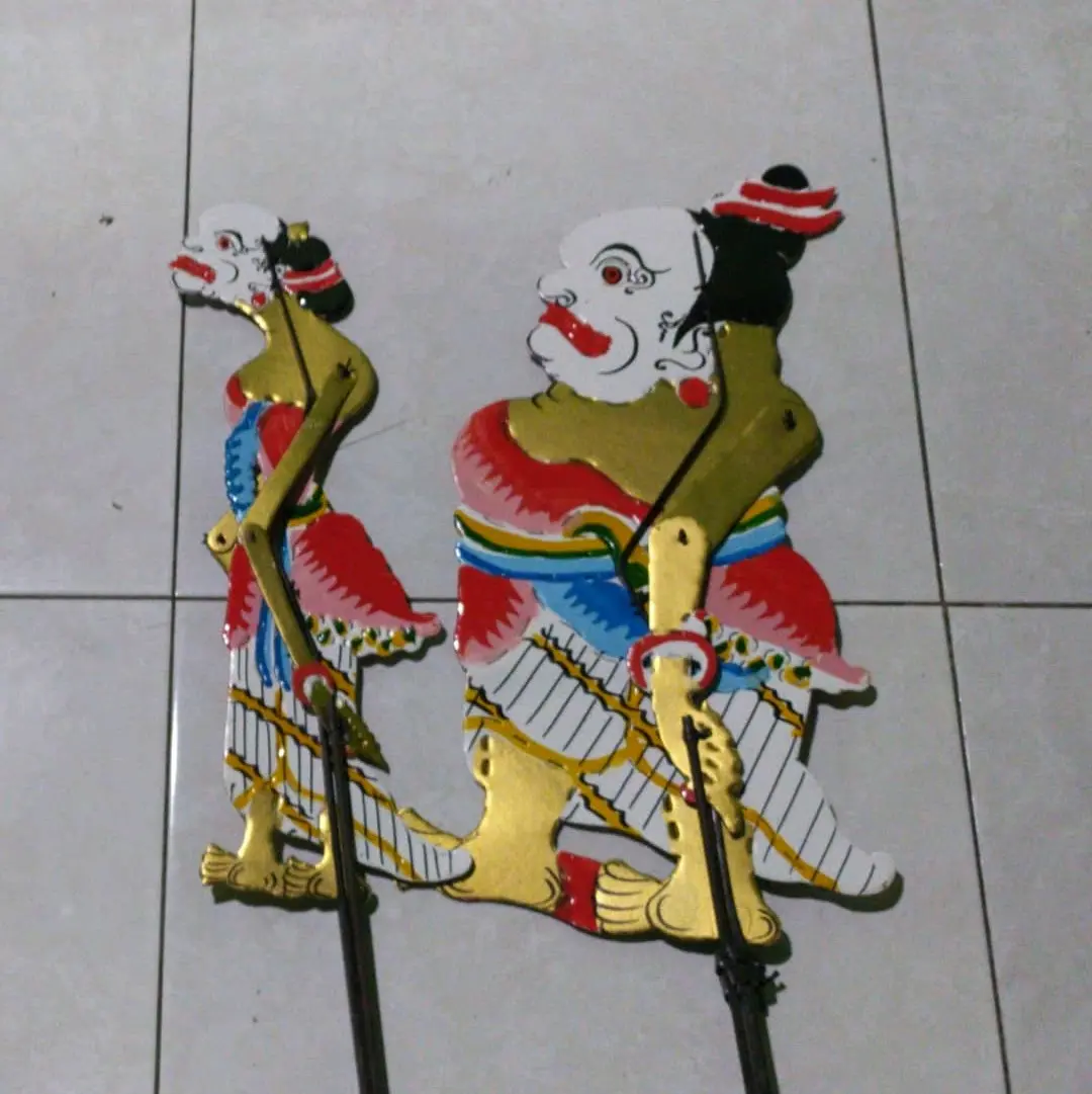 paket isi 2 Wayang kulit kertas duplex Limbuk cangik ukuran standar ...