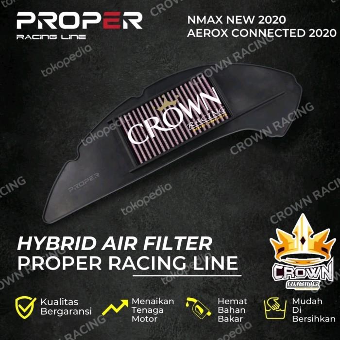 Jual Filter Saringan Udara Proper Stainless Yamaha Aerox 155 / Nmax 155 ...
