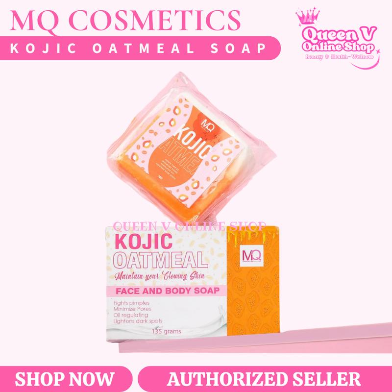 MQ Cosmetics Kojic Oatmeal Soap Face & Body Soap - TikTok Shop Philippines
