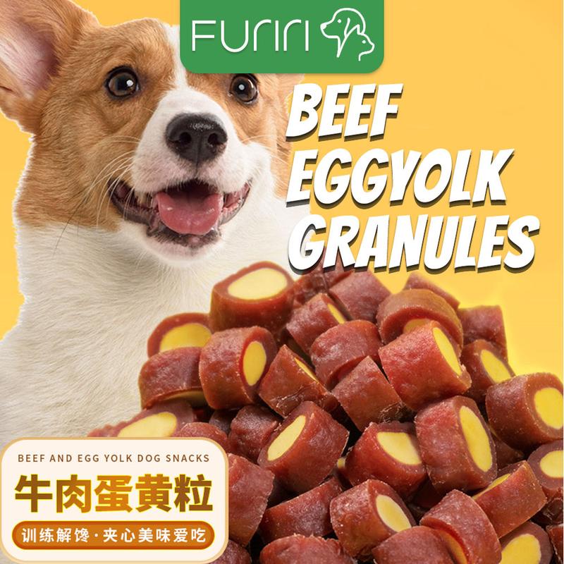Furiri Masti 500g/110g Beef Egg Yolk Granules Dog Snacks Mea - TikTok ...