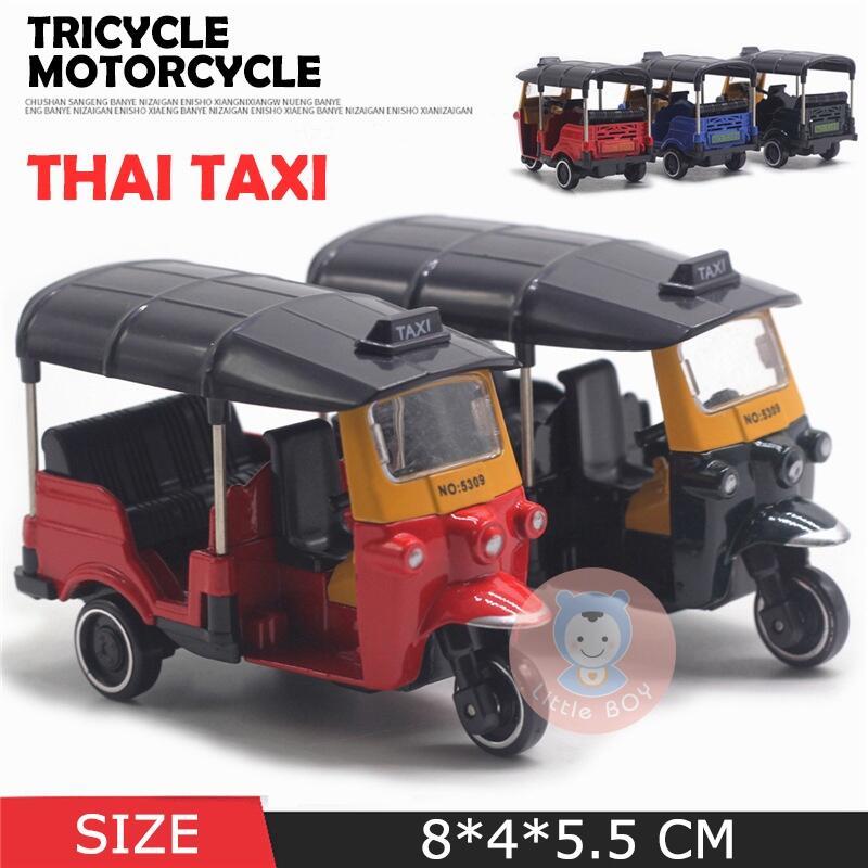 Basikal roda tiga, Kenderaan Diecast, Teksi Thai tuk tuk, Mainan Aloi ...