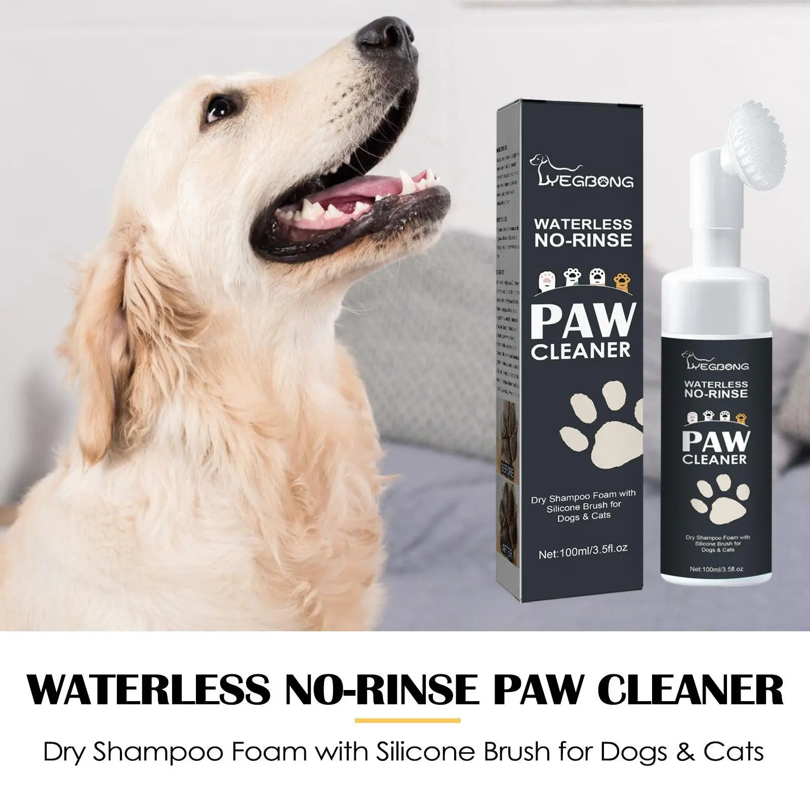 Pet Paw Cleaner, 1 Piece Pet Paw Cleaning Gel, Pet Paw Cleaning Soap ...