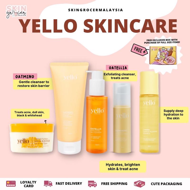 Yello Skincare OTMS Cynara Supple Essence Oatmeal Turmeric Mask ...