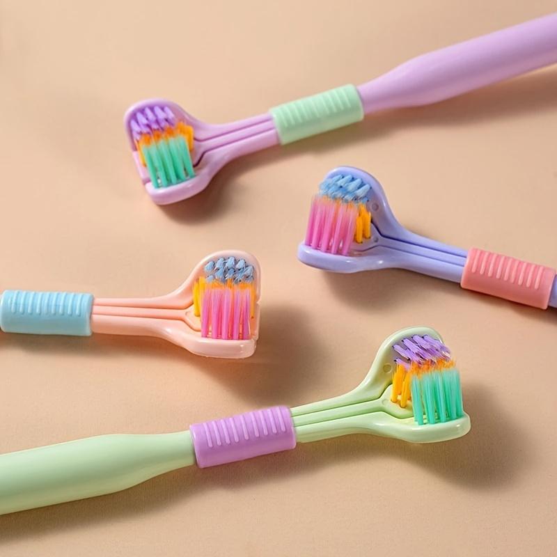 A Three-Sided Soft-Bristle Toothbrush-Triangle Clean, Comprehensive ...