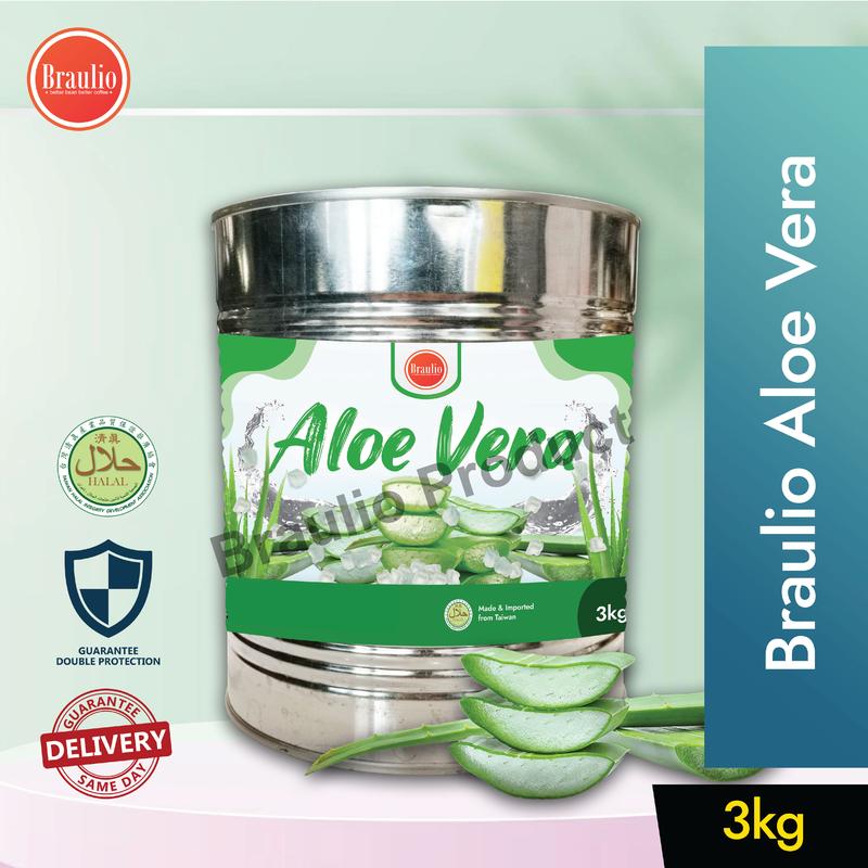 Braulio Topping Aloe Vera Honey - 3kg Topping Dessert & Beverages ...