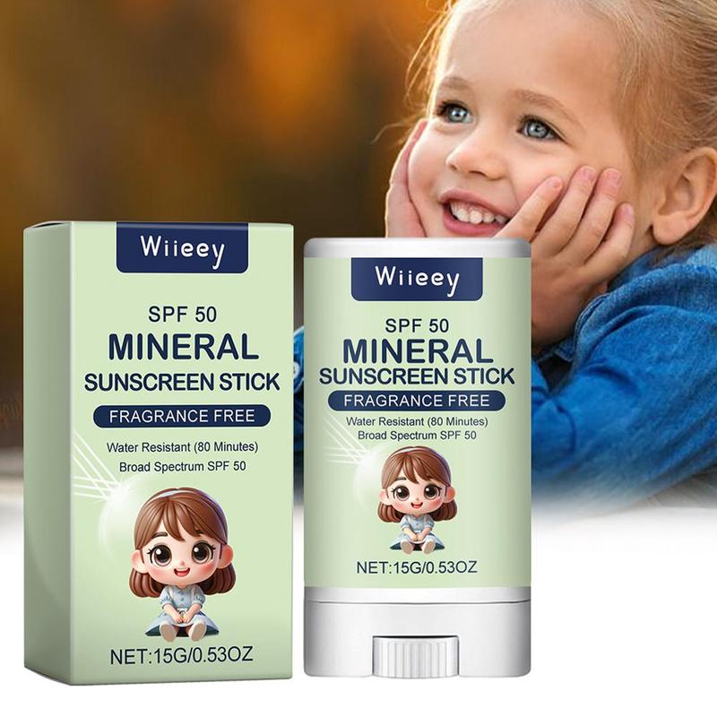 Tongkat pelindung matahari Spf, 15g, 50 bahan lembut, tidak merengsa ...