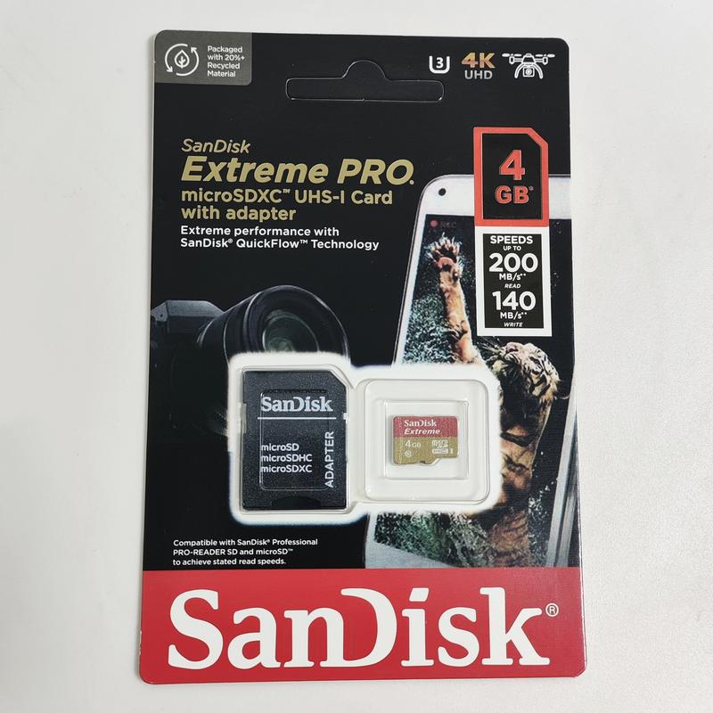 Kad SanDisk TF, Kelajuan Tinggi 4K, 32GB, Sesuai untuk Dron dan ...