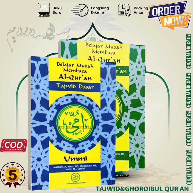Belajar Mudah Membaca Al Quran (Seri Tajwid Dasar & Ghoroibu - Shop ...