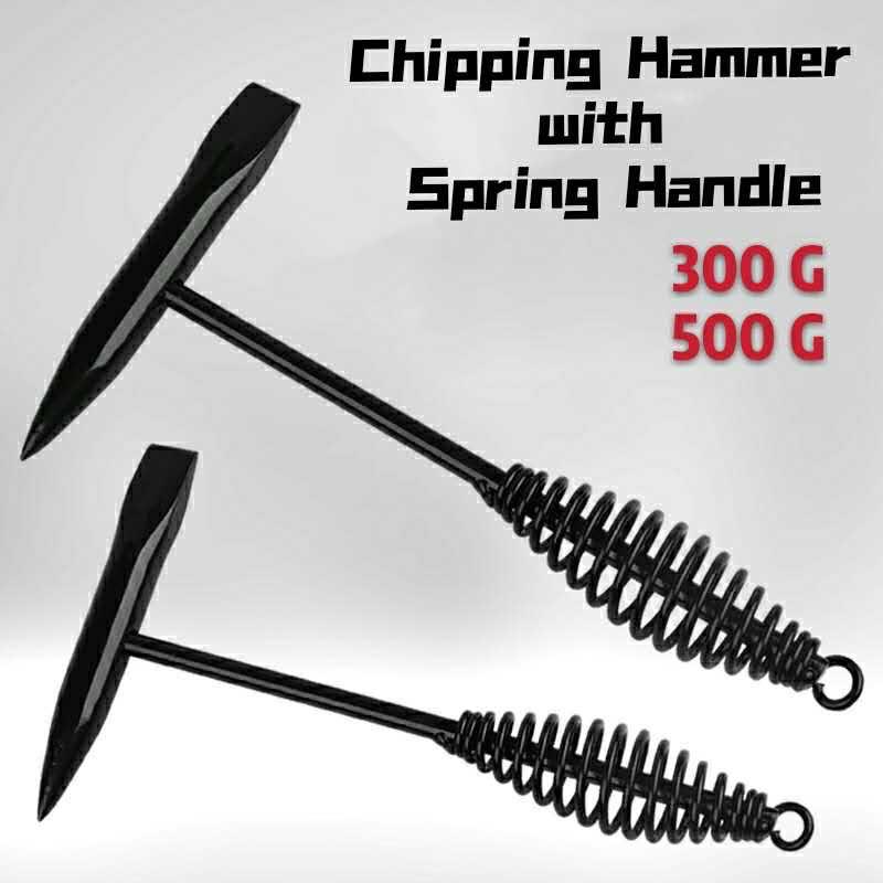 Spring Hammer Welding Chipping Hammer Slag Hammer 300g/500g - TikTok ...