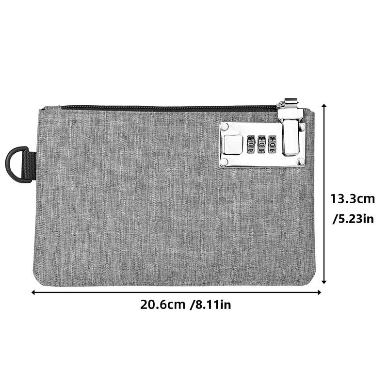 Locking Wallet - 5.2 x 8.1 Inch, Locking Accessory Pocket fo - TikTok Shop