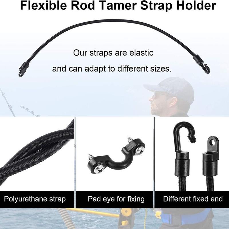 Accessories Elastic Fishing Rod Holders Wear-resistant Universal ...