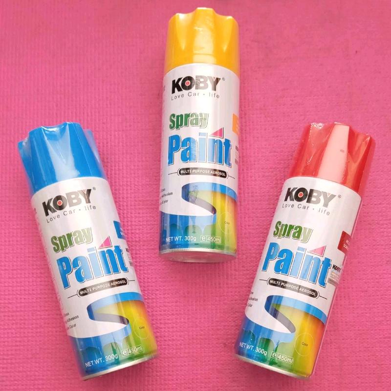 Koby Multi Purpose Spray Paint 450ml Solid Colors - TikTok Shop Philippines