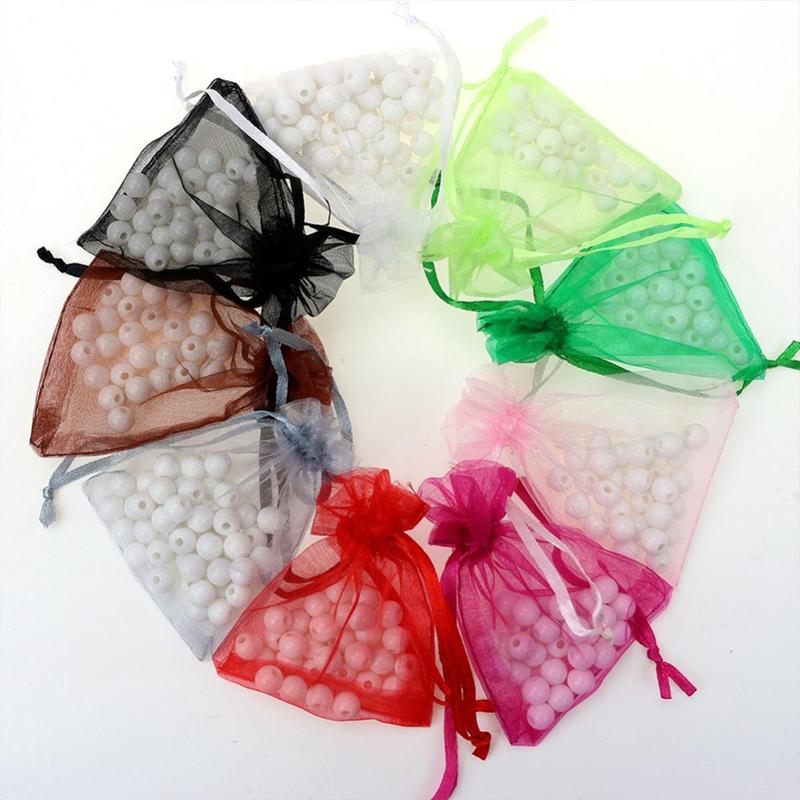 50 pieces Organza bags, gift bags jewelry bags, 8x10 cm small bags ...