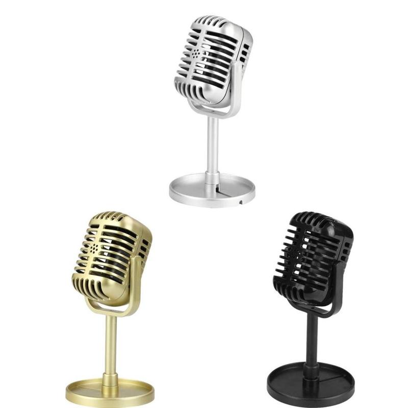 Vintage Style Microphone Prop Photography Props Old Mic - TikTok Shop ...