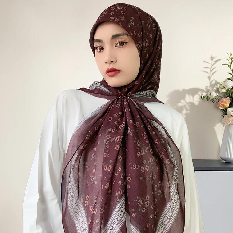 Tudung Bawal, Rekaan Baharu, Bunga Kecil, Diperbuat daripada - TikTok ...