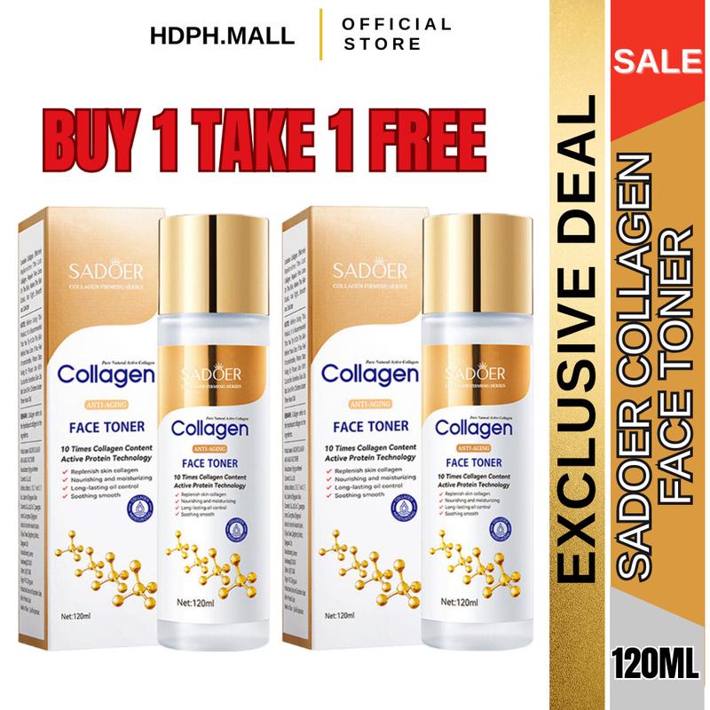 (BUY 1 TAKE 1) Sadoer Collagen Face Toner, Hydrating, Anti-aging ...