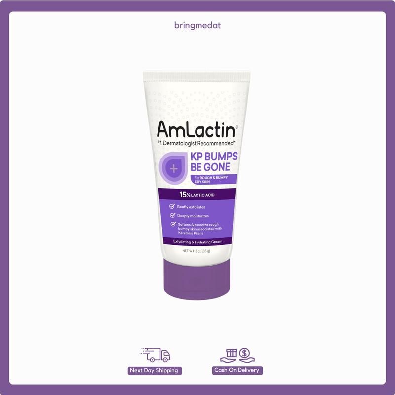 AmLactin KP Bumps Be Gone - Keratosis Pilaris Moisturizing Cream ...