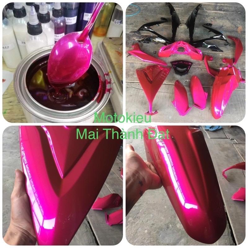Sơn Màu Hồng Candy 1K( Sơn oto -Xe Máy )MotokieuMaiThànhĐạt - TikTok ...