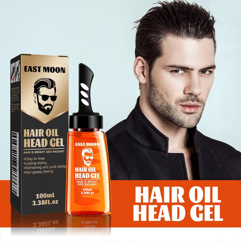 East Moon Men's Hair Wax Comb Retro Pompadour Slicked-back Styling ...