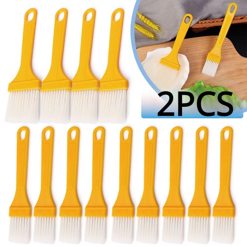 Food Grade Thin Handle Barbecue Brush Multi Functional Kitchen Pancake ...