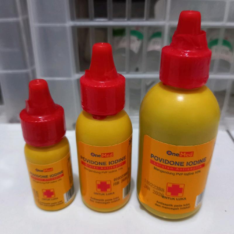 Povidone Iodine Onemed 15 ml 30 ml 60 ml - Shop | Tokopedia