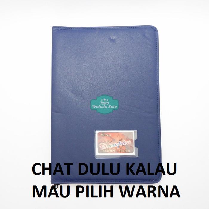 Jual 1 BUAH Map Document Keeper 20 LEMBAR Plastik File Organizer ...