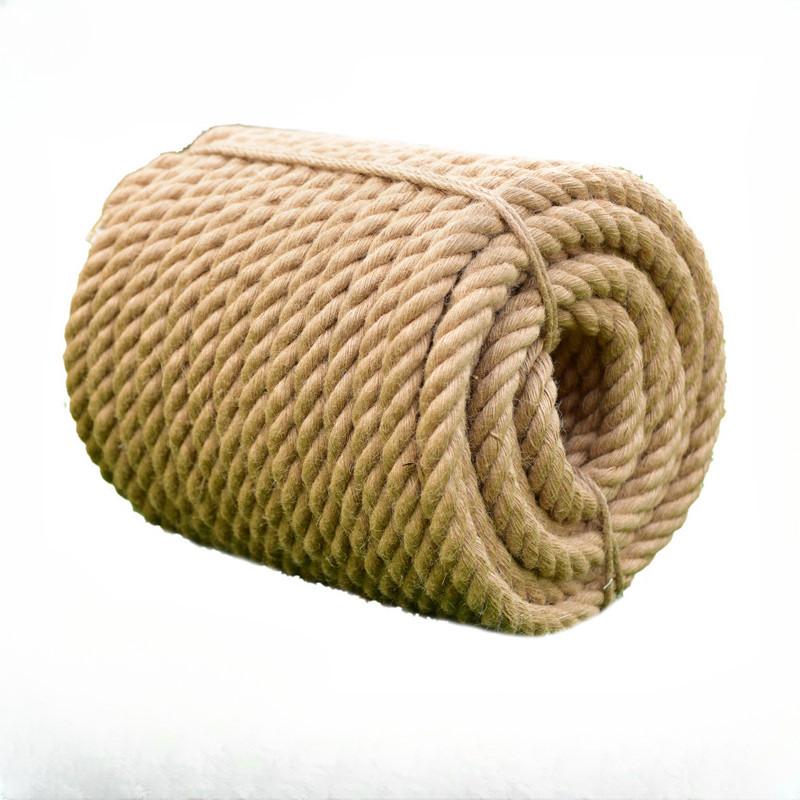 18/20/24mm Jute rope/battle rope/natural jute rope/swing rope/tug ...