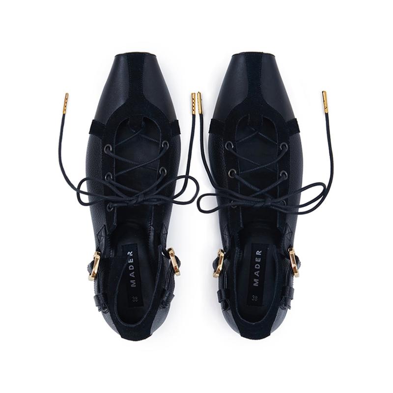 MADER Corset Shoes - Black - Shop | Tokopedia