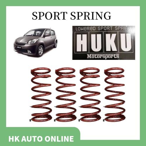 PERODUA MYVI (2005-2011) SPORT SPRING HUKU SET 4PC - TikTok Shop Malaysia