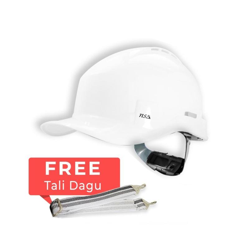 HTM - Helm Proyek NSA Model Topi Keren Kuat Standar SNI Free Tali Dagu ...