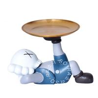 Jual SORA Patung Pajangan Kaws dengan jam LED dan tray kunci | Pajangan ...