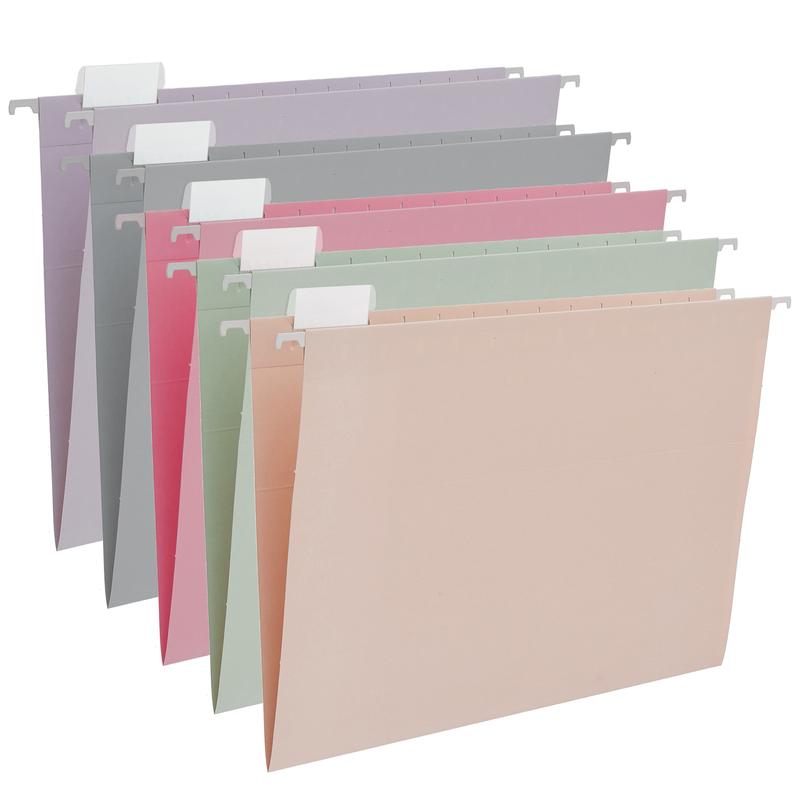 Legal Size - 25 Pack Colored Hanging File Folders Decorative - TikTok Shop