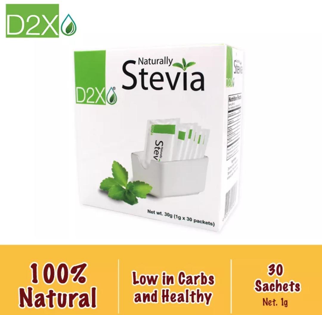 D2X Naturally Stevia (1g x 30 sachets) Low Calorie Sweeter - TikTok ...