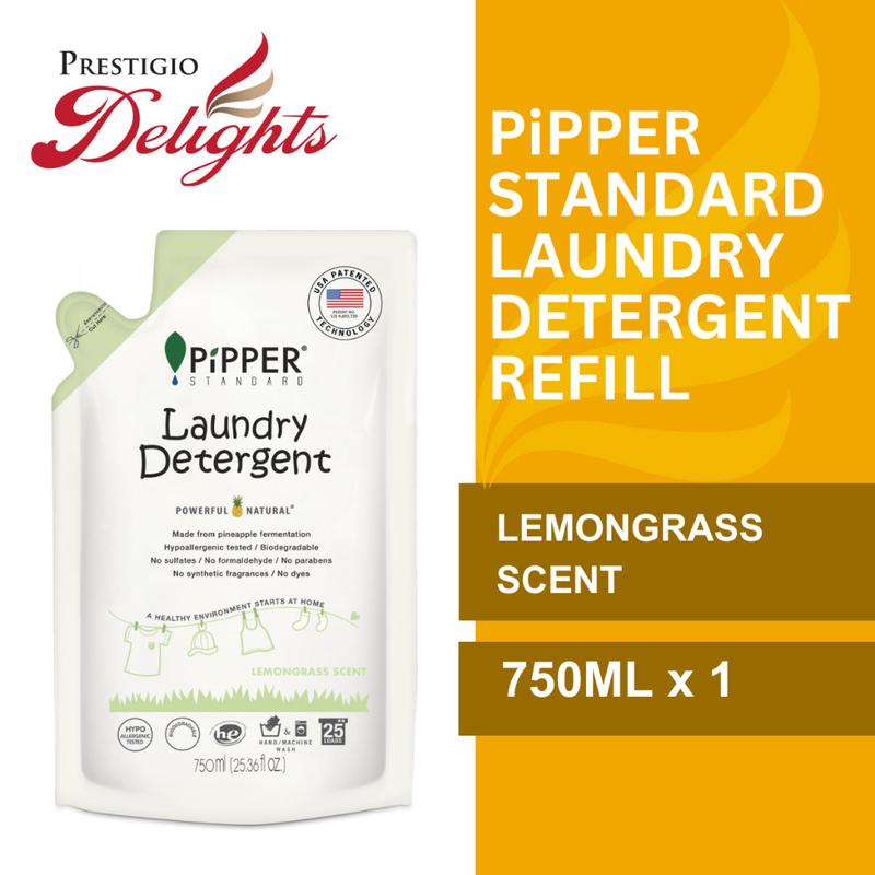 Pipper Standard Laundry Detergent Lemongrass Refill 750ml - TikTok Shop ...