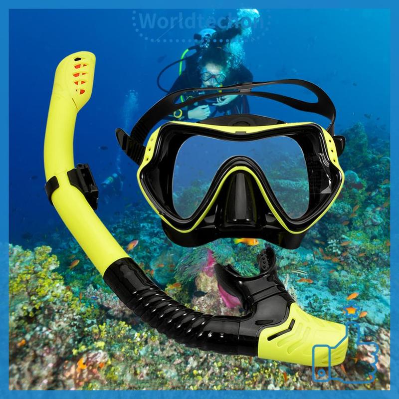 ღ worldtechon ღ Diving Masks Snorkeling Breath Tube Set Adult - TikTok ...