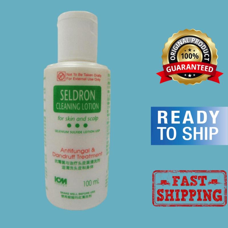 ICM Pharma Seldron Cleaning Lotion 100ml Antifungal & Anti Dandruff ...