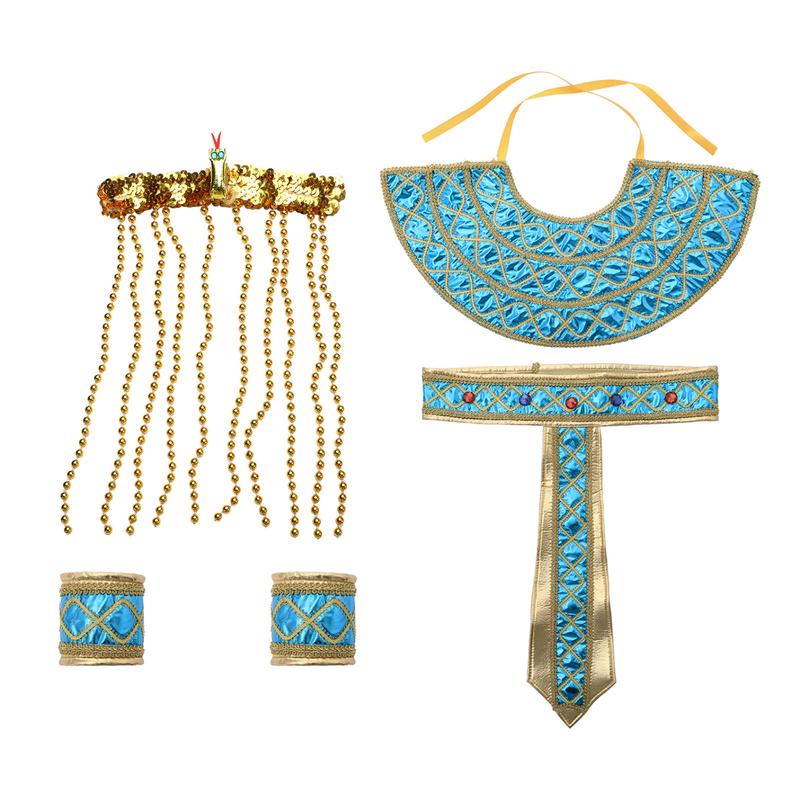 Rswnyirn Women's Egyptian Costume Accessory, Cleopatra Headpiece ...