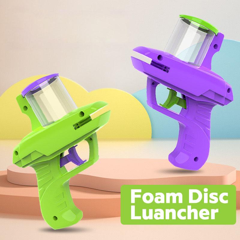 Alphar Toys UFO Gun Radish Gun Toy Foam Disc Frisbee Toy Gun - TikTok ...
