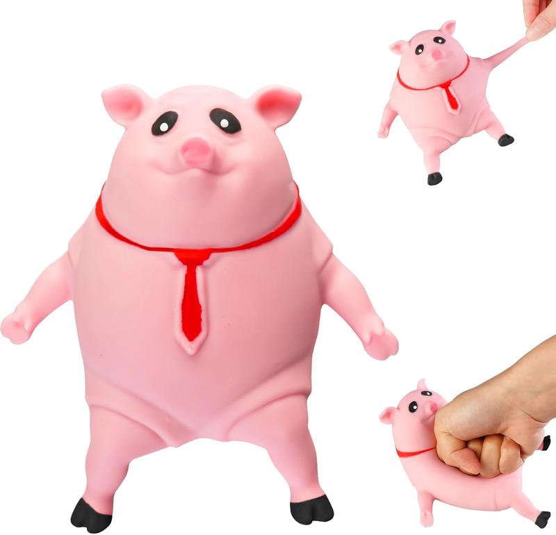 Stretchy Glue-Sand Filled Rubber Pig（large size ）, Latex Piglet ...