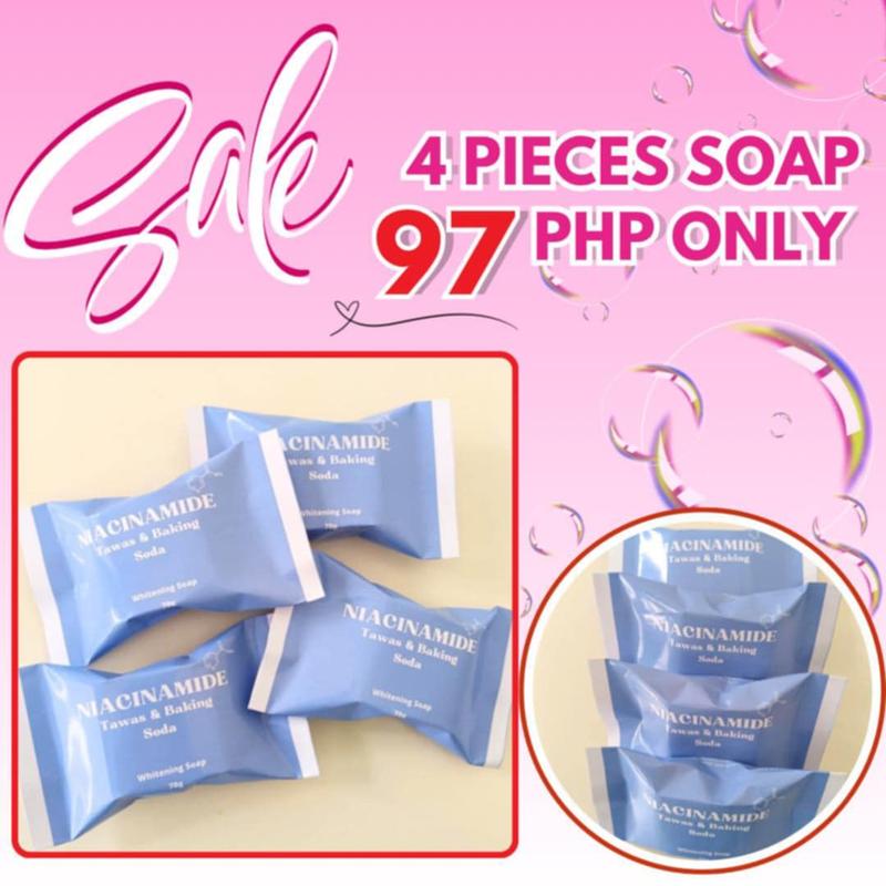 Niacinamide Tawas and Baking Soda 4pieces 70g Body Care Body - TikTok ...